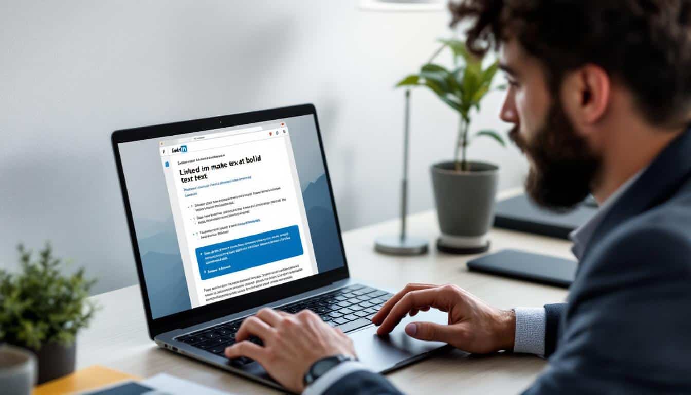 Comment écrire en gras sur LinkedIn pour booster vos publications - Com ...